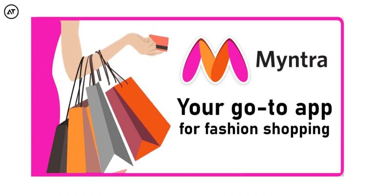 The Myntra app - best online shopping app for buying fashion clothing